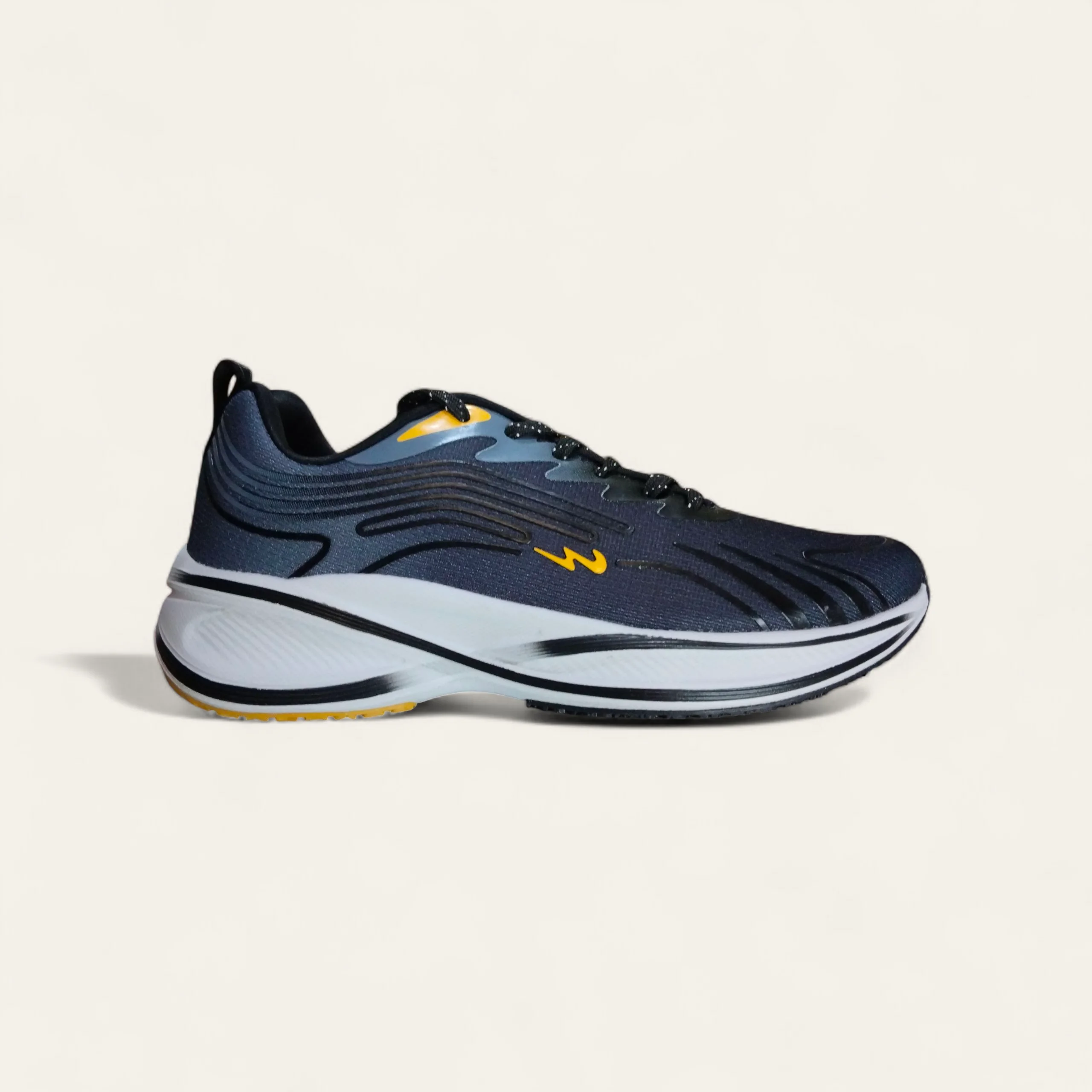 Buy Campus Collab Black/Grey - Men's Running Shoes