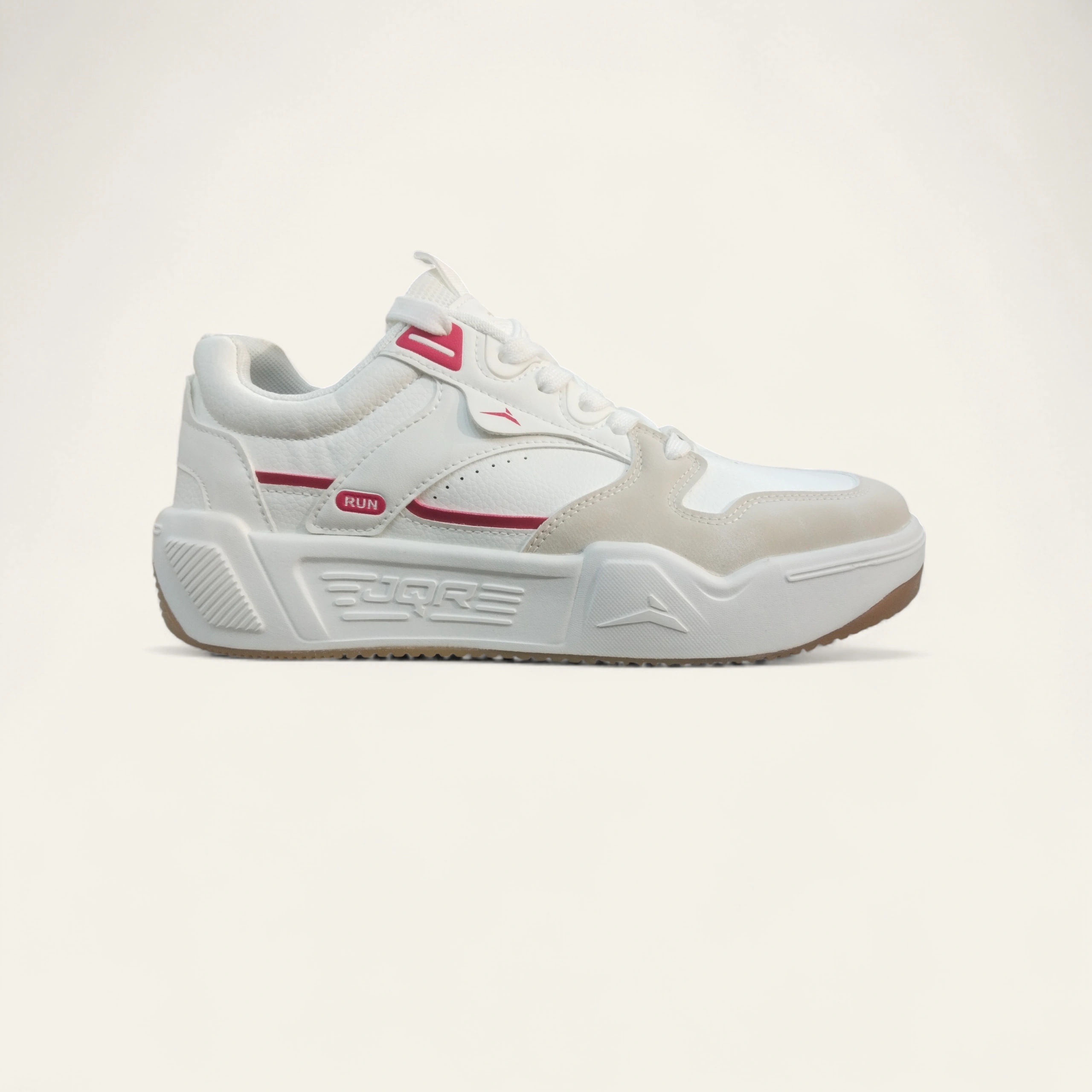 Buy JQR Stromax Beige/Red - Men's Casual Snekers